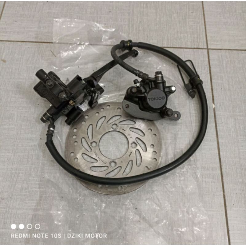Jual Rem Depan Set Cakram Kaliper Master Pala Babi Honda New Vario 150 125 LED 2018 Original ...