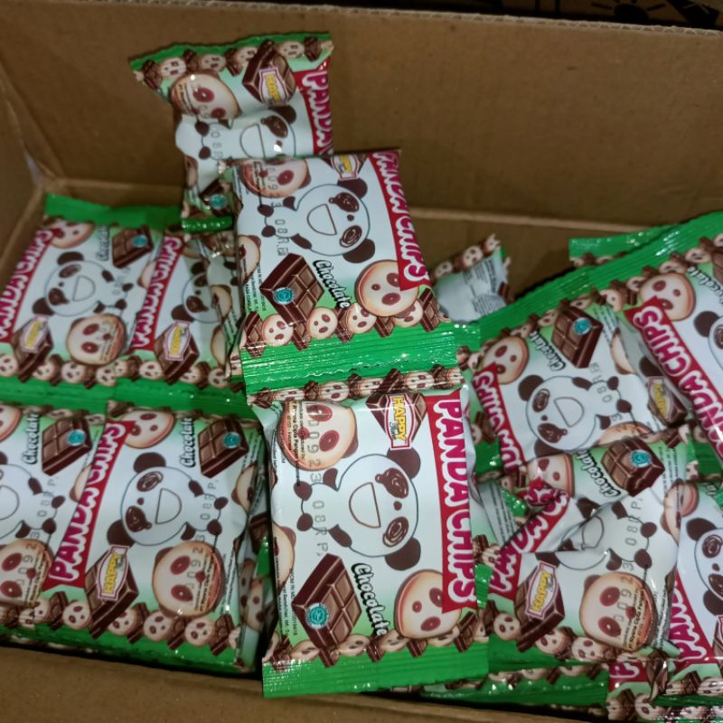 Jual Panda chips Snack rasa Coklat renceng isi 10pcs | Shopee Indonesia
