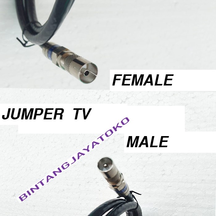 Jual kabel loop out antena set top box kabel jumper 1 Meter | Shopee ...