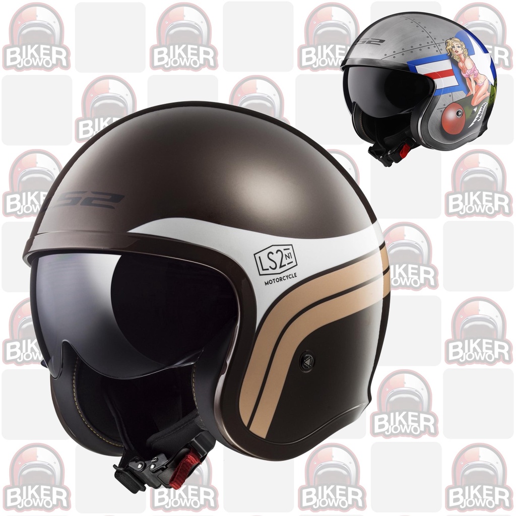 Jual Helm Retro Classic LS2 OF559 Open Face OF 559 Helmet | Shopee ...