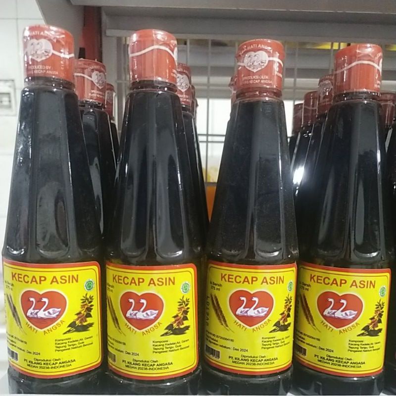 Jual kecap asin 2 hati angsa botol 275gr | Shopee Indonesia
