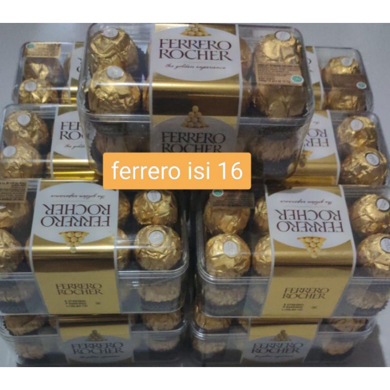 Jual COKLAT FERRERO ROCHER ISI 16 BUAH FERERO HARI GURU VALENTINE ...