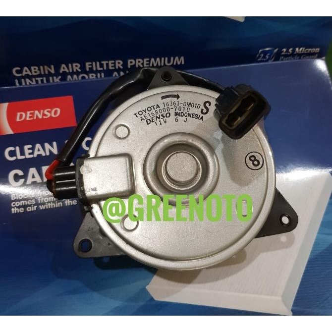 Jual Motor Extra Ekstra Fan Kondensor Ac Mobil Honda Mobilio Merk Denso ...