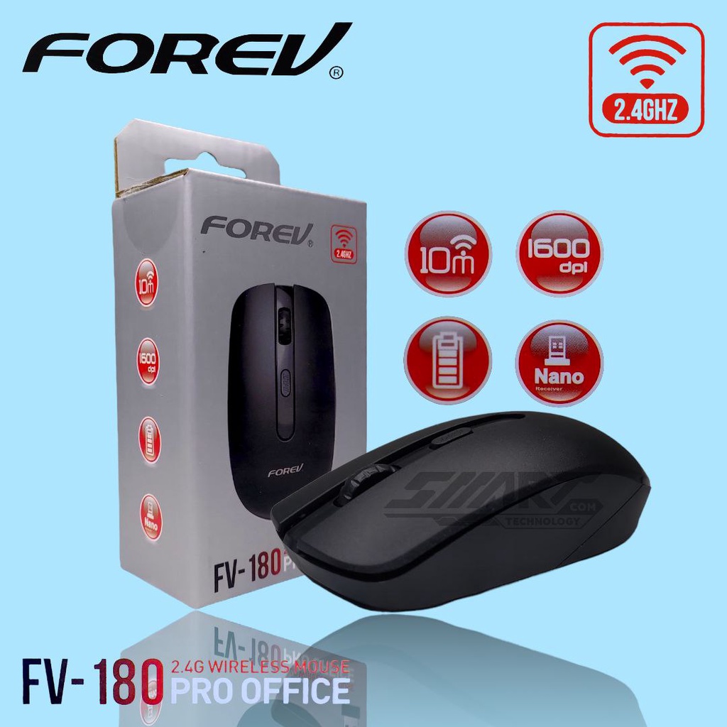 Jual Mouse Wireless Forev FV-180 | Shopee Indonesia