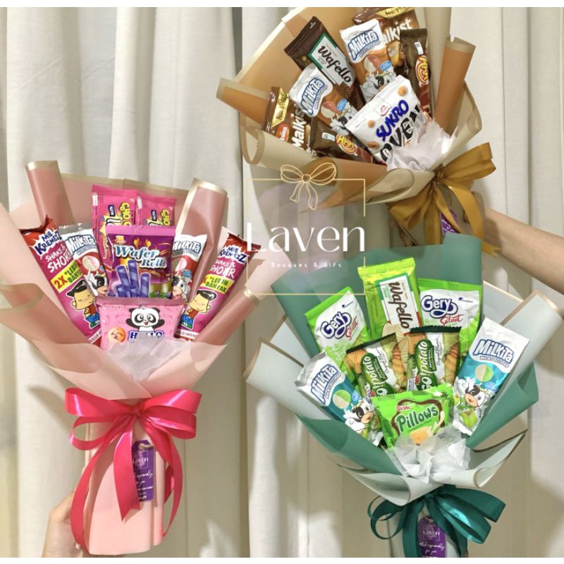 Jual Buket Snack Ready / Bucket Snack / Snack Bouquet | Shopee Indonesia