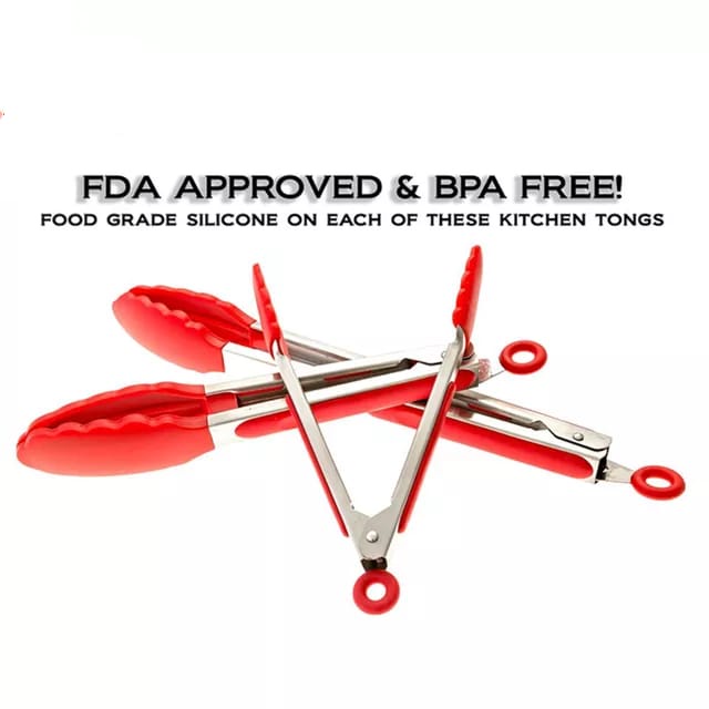 Jual Capitan Makanan Jepitan Makanan Kue Gorengan Warna Kitchen Tong ...