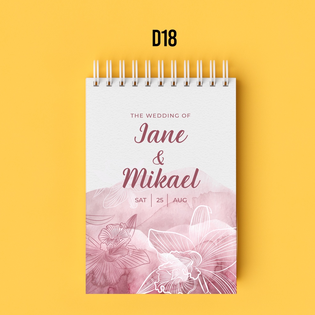 Jual souvenir notes pernikahan , ulang tahun, event | Shopee Indonesia