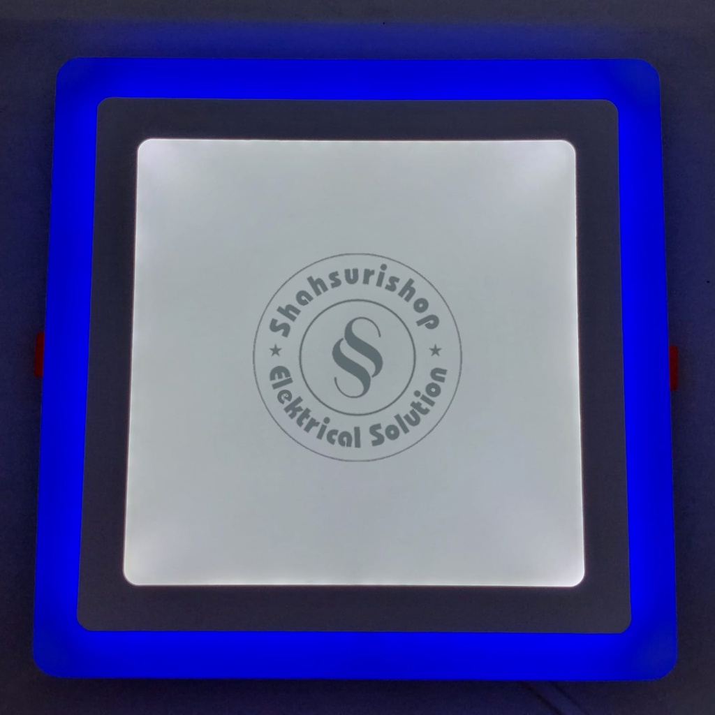 Jual POTENS LAMPU PANEL LED 2 WARNA KOTAK 18 WATT + 6 WATT PPL-B18 SNI ...