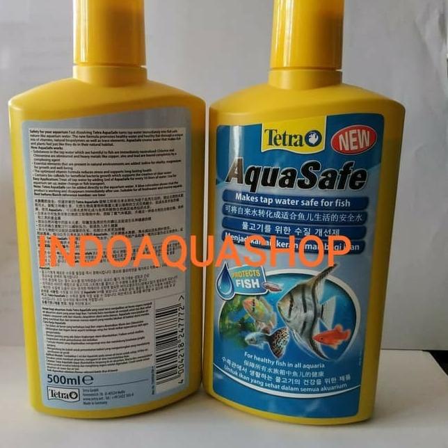 Jual Tetra Aquasafe 500ml / Aqua Safe 500 ml | Shopee Indonesia