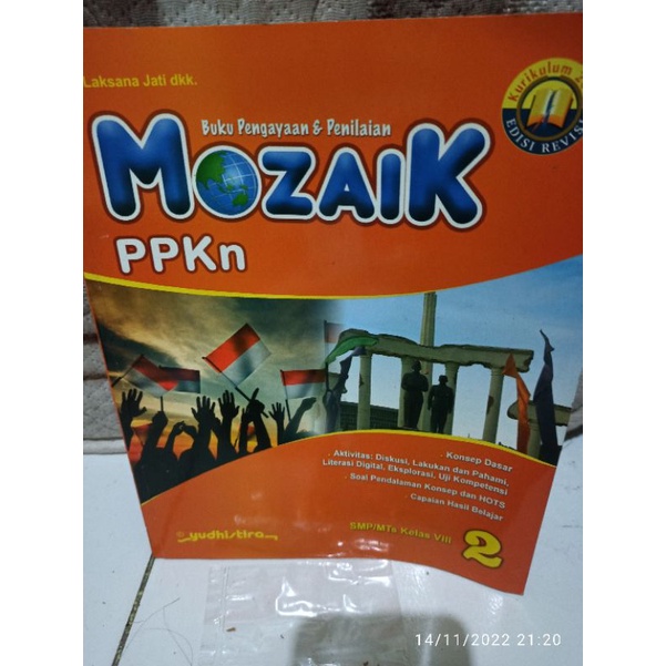 Jual buku pelajaran SMP kelas 8 Yudhistira Mozaik | Shopee Indonesia