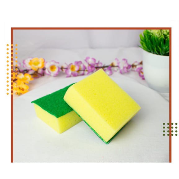 Jual Sabut Cuci Piring Busa Cuci Piring Sabut Hijau Spon Cuci Piring ...
