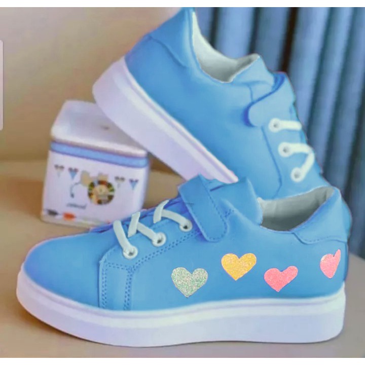 Jual Sepatu anak perempuan model love | Shopee Indonesia