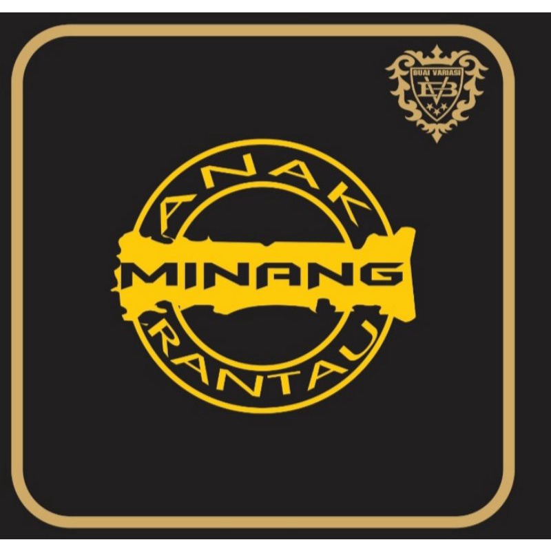 Jual cutting sticker minang " ANAK RANTAU MINANG " | Shopee Indonesia