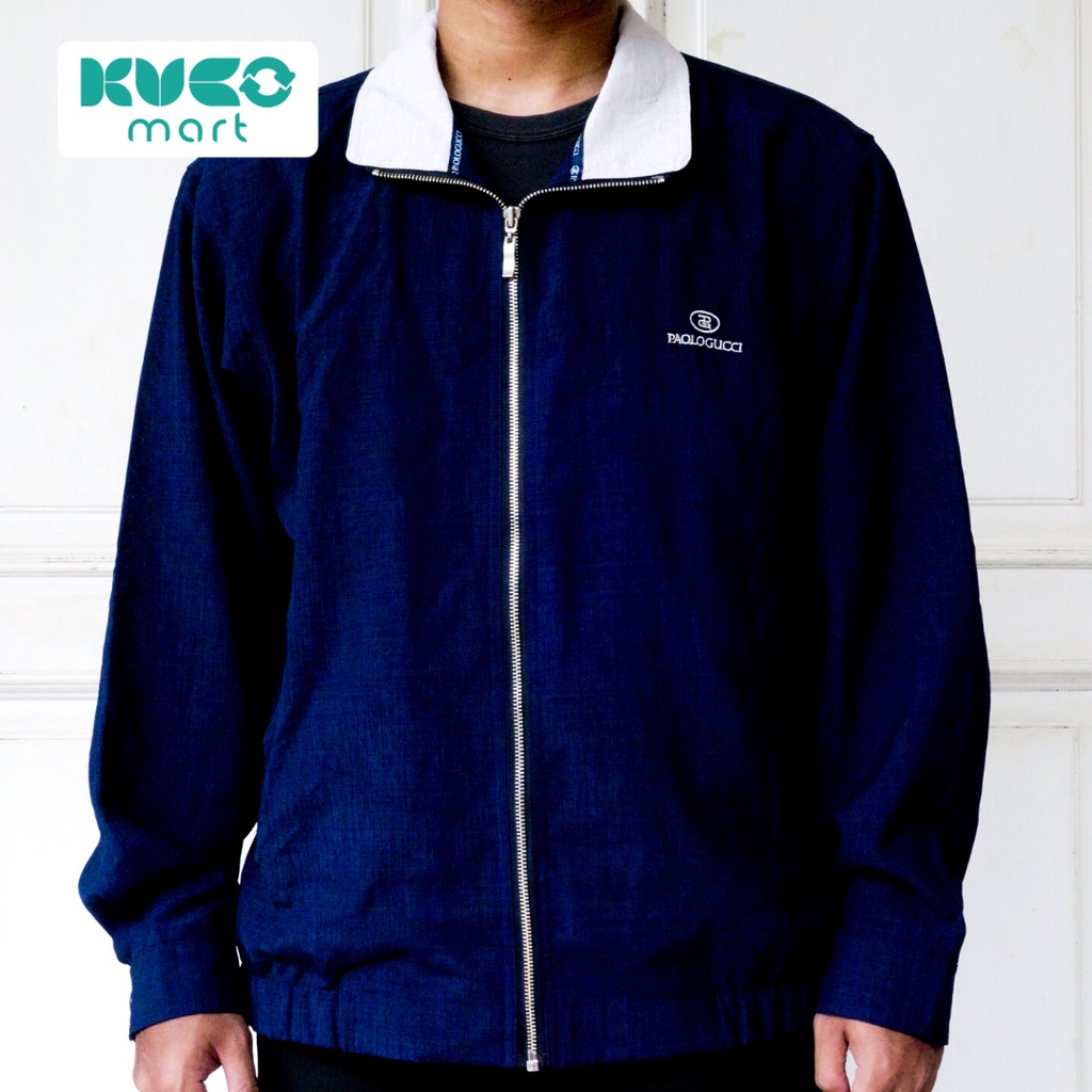 Jual Jaket Biru Navy (PaoloGucci) | Shopee Indonesia