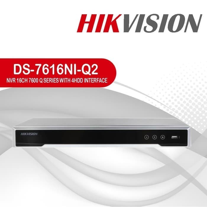 Jual HIKVISION NVR 16CH 16 Channel DS-7616NI-Q2 HD CCTV Kamera 4K NVR ...