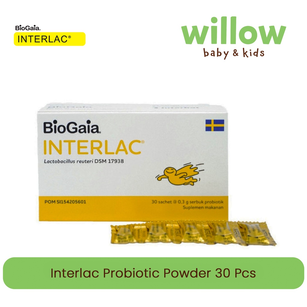 Jual INTERLAC PROBIOTIC POWDER 30S | Shopee Indonesia