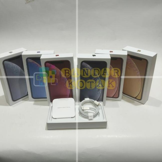 Jual Dus Box Kotak iPhone XR Simple Pack Full Set | Shopee Indonesia