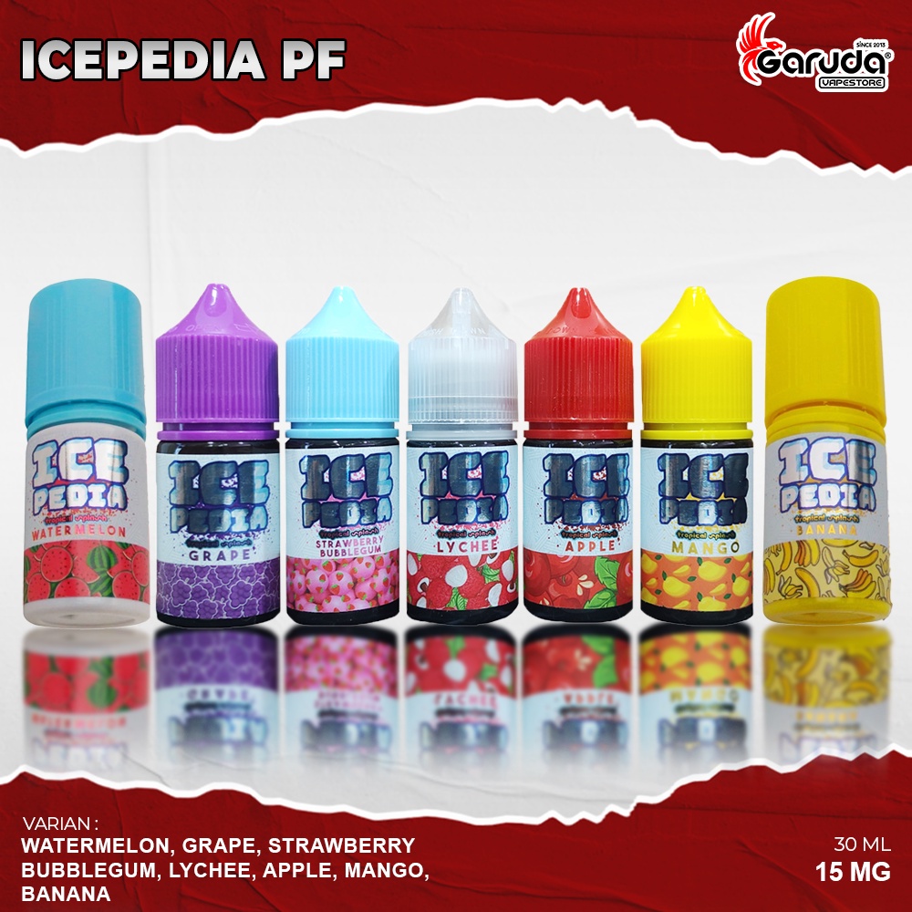 Jual Liquid Saltnic Ice Pedia By Majapahit 30ml 15mg Bercukai | Shopee ...