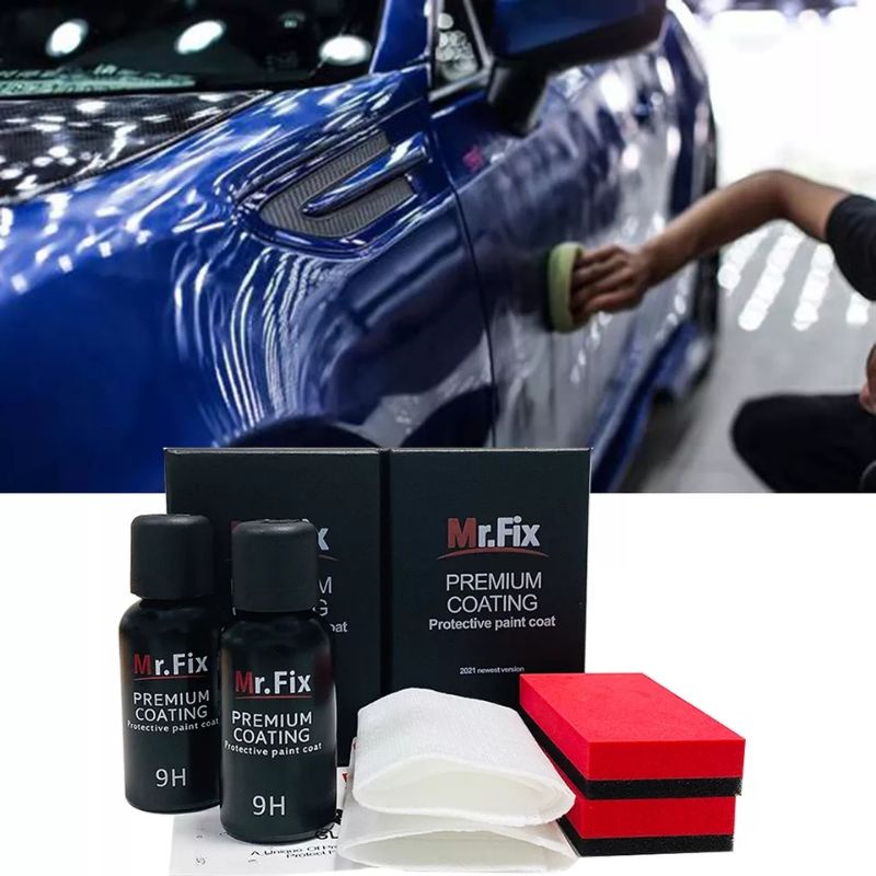 Jual Fixmee ~ Mr Fix mrfix Premium nano ceramic coating 9H Original Autentic perawatan exterior ...