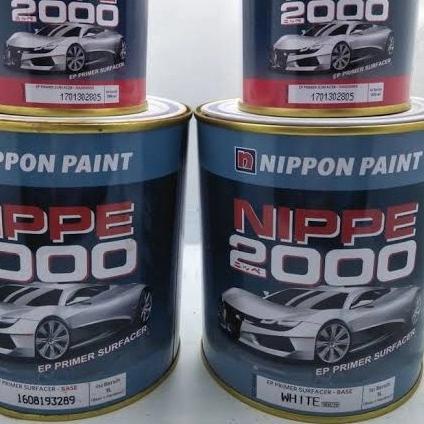 Jual CAT MINYAK DASAR (EPOXY PRIMER SURFACER) NIPPE 2000 - White ...