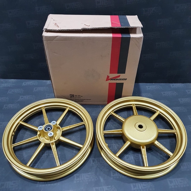 Jual Velg Velek V Rossi VRossi P8 R14 Venom Comet Yamaha Mio M3 Gold ...