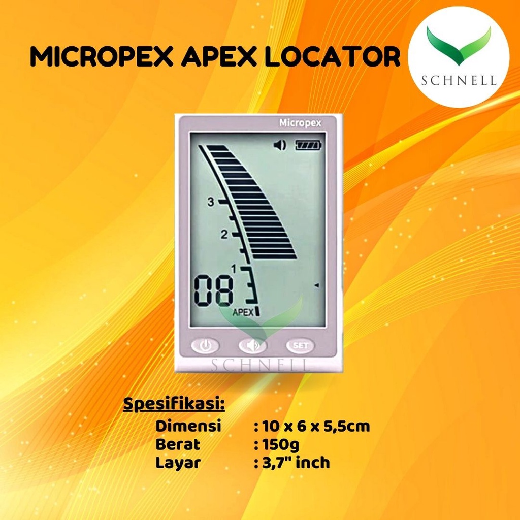 Jual Dental Micropex Apex Locator 3,7" | Shopee Indonesia