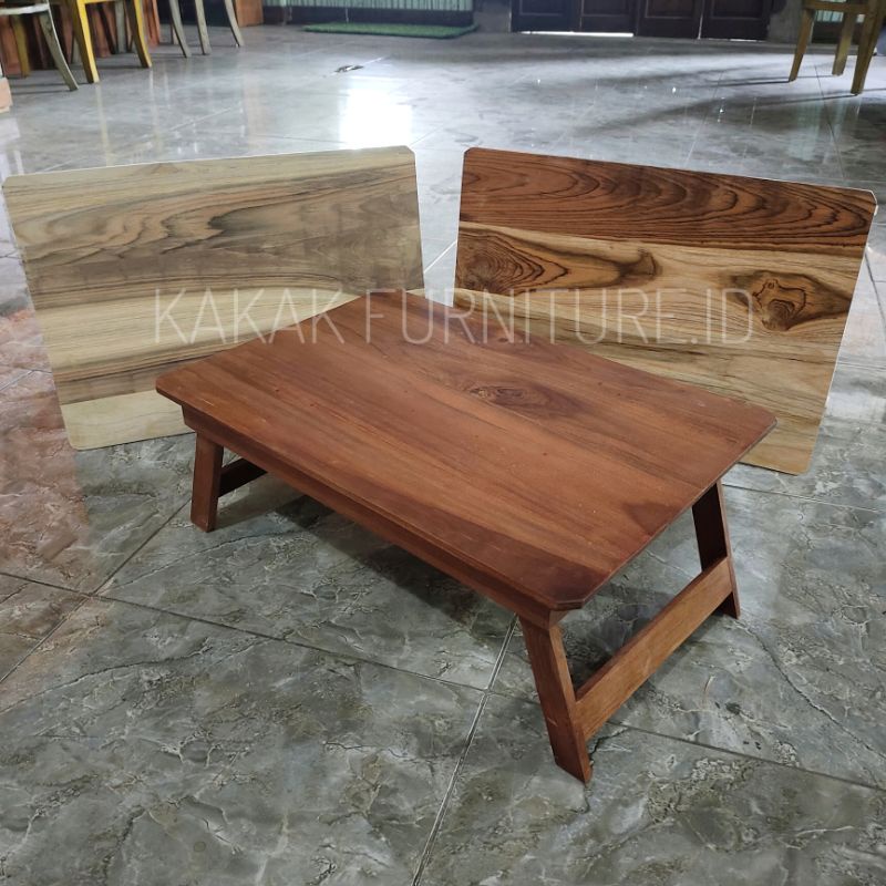 Jual Meja Belajar Kayu - Meja Lipat Kayu Jati - Meja camping Kayu Jati ...