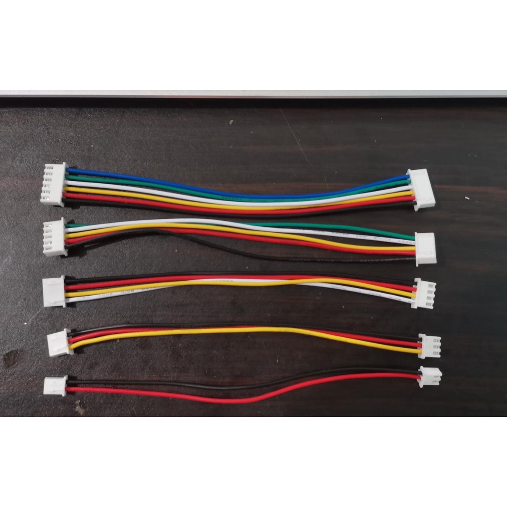 Jual Kabel Konektor Connector Soket JST XH2.54 XH 2.54 2Pin 3Pin 4Pin 5Pin 6Pin 7Pin Female to ...