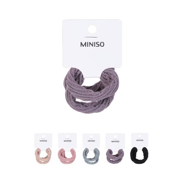 Jual MINISO Kucir Rambut British-styled Rubber Band | Shopee Indonesia