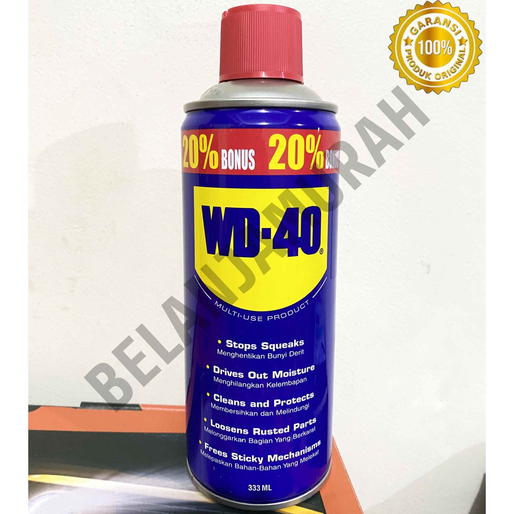 Jual WD-40 Penetrating Oil Pelumas Anti Karat 191ml / 333ml Asli 100% | Shopee Indonesia