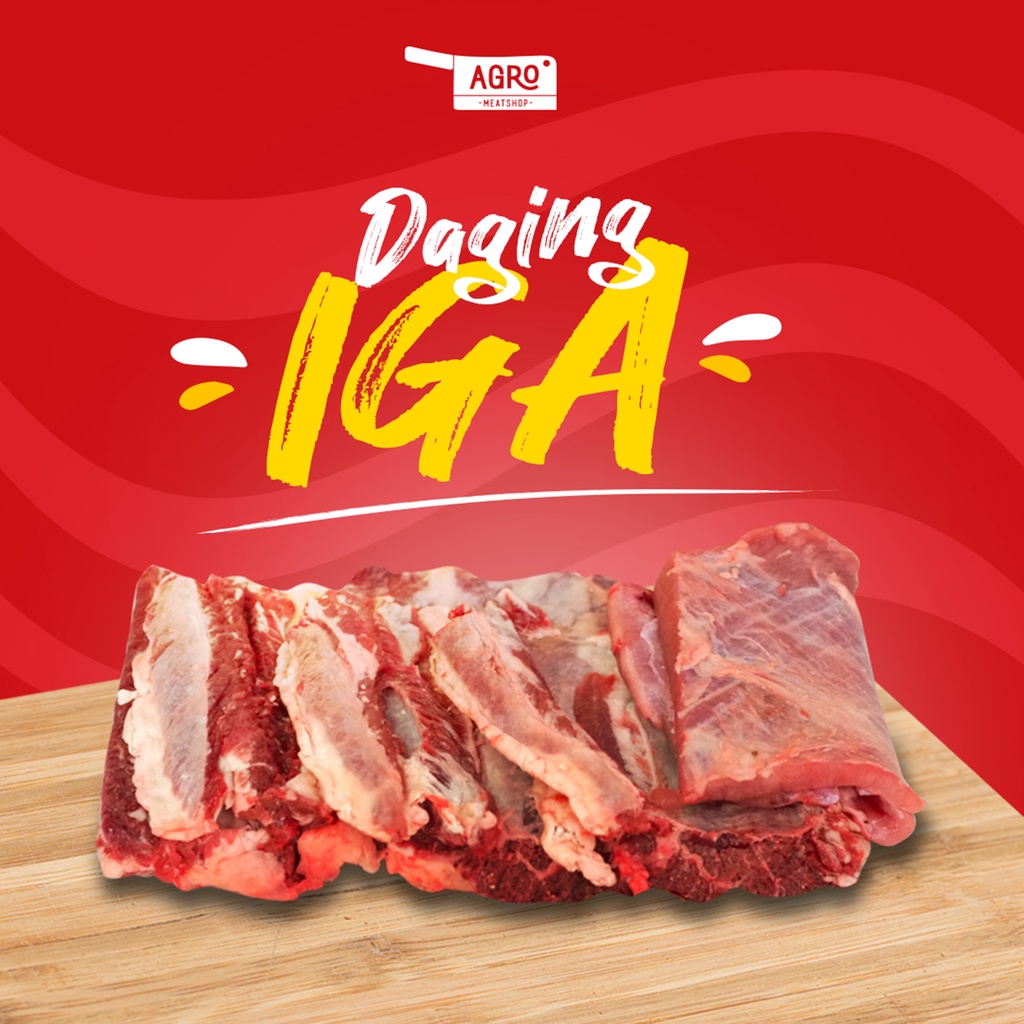 Jual Daging Iga Sapi Beef Rib Meat Daging Sop Gulai Lemak Sapi
