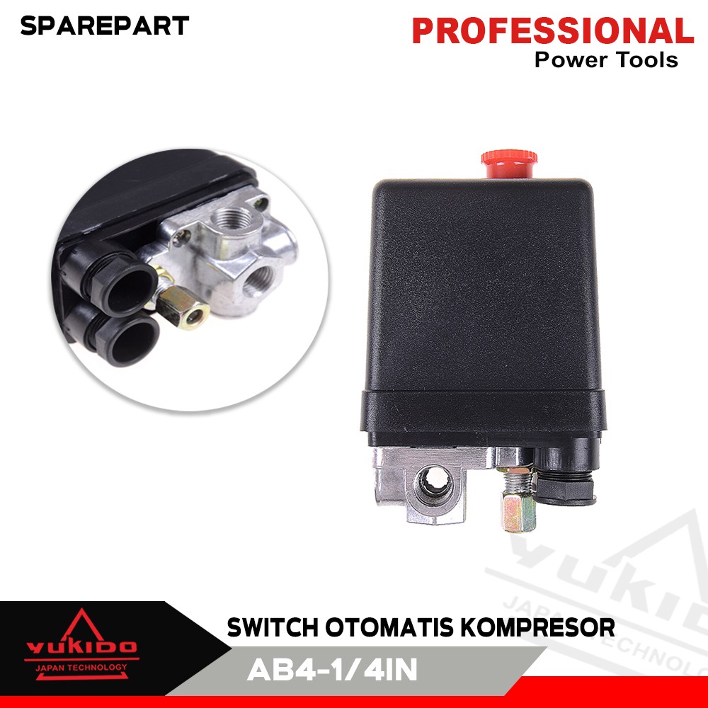 Jual SWITCH 4 WAY Otomatis Kompresor Angin Automatic Air Pressure ...