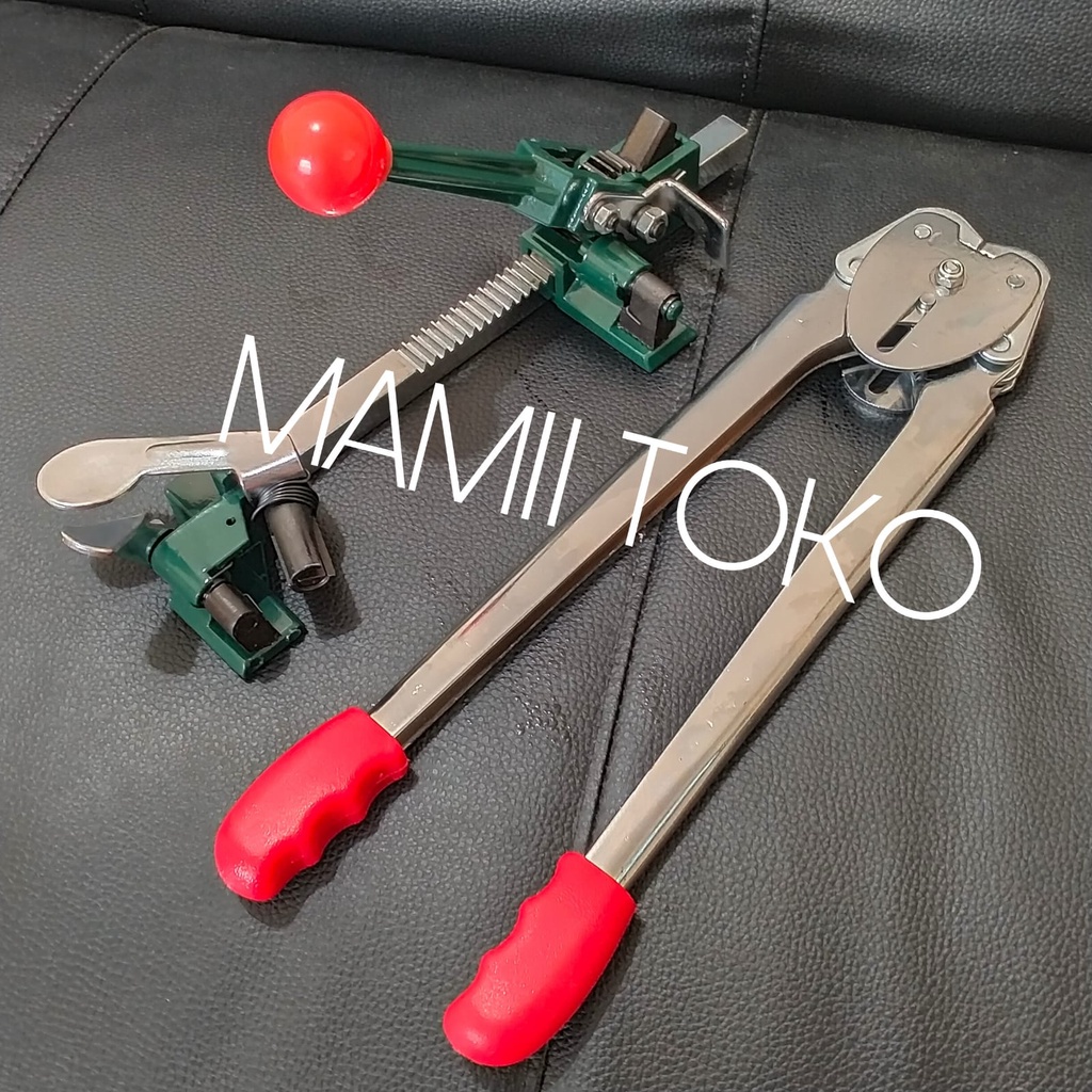 Jual Alat mesin packing strapping band manual tali klem dus straping ...