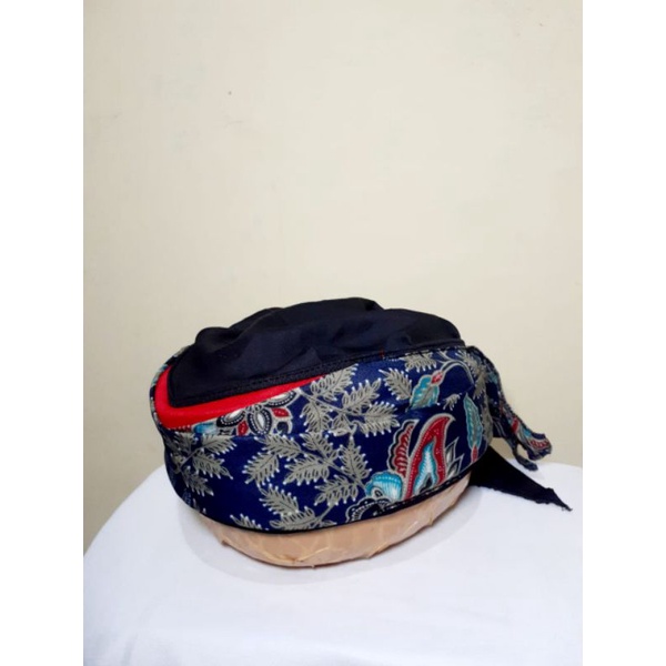 Jual Peci batik santri imamah modern permanen siap pakai | Shopee Indonesia