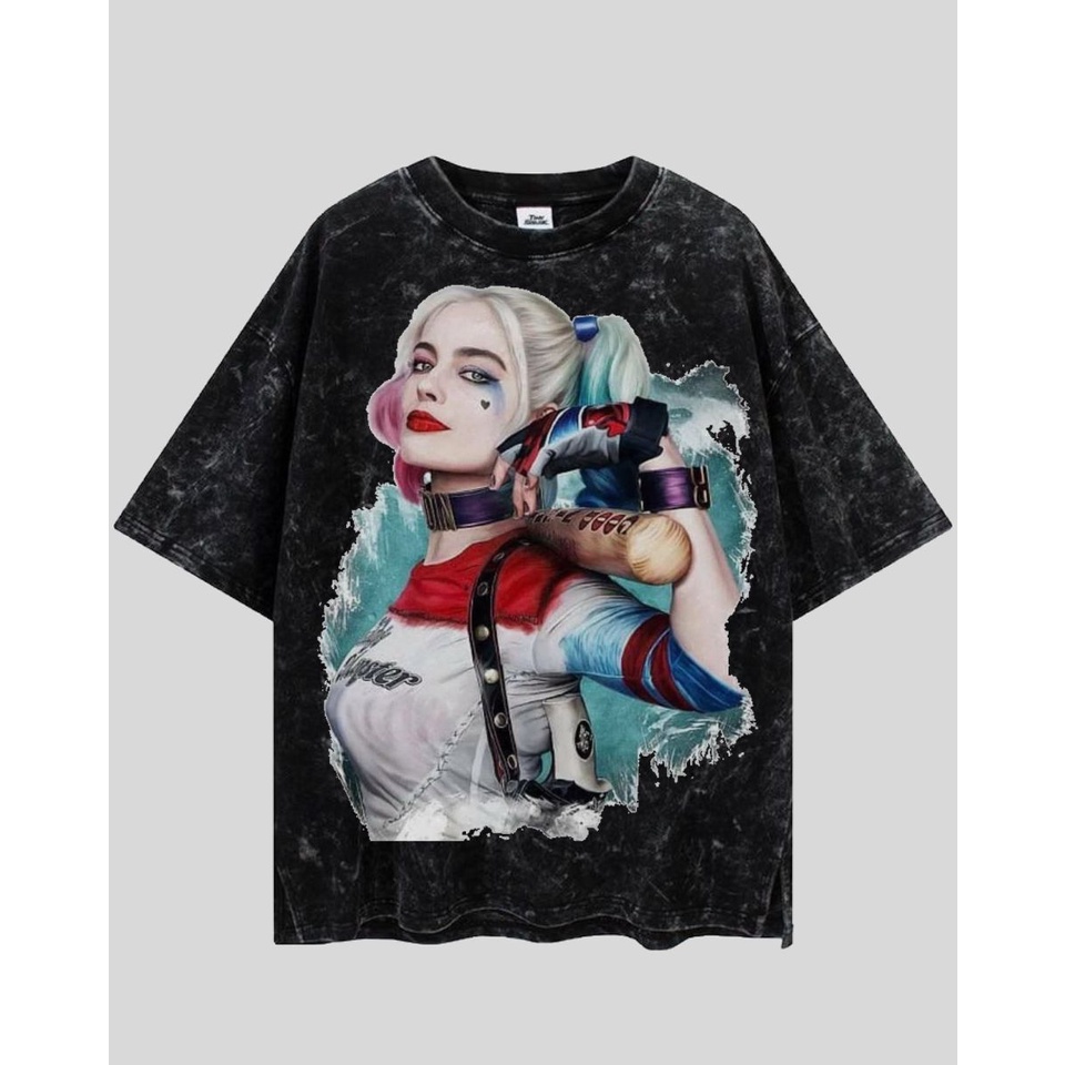 Jual LASTHOPE 'HARLEY QUINN' OVERSIZE WASHING TSHIRT / KAOS ATASAN ...