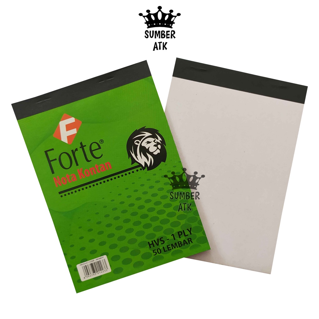 Jual Nota Kontan Forte A6 1 Ply isi 50 Lembar | Shopee Indonesia