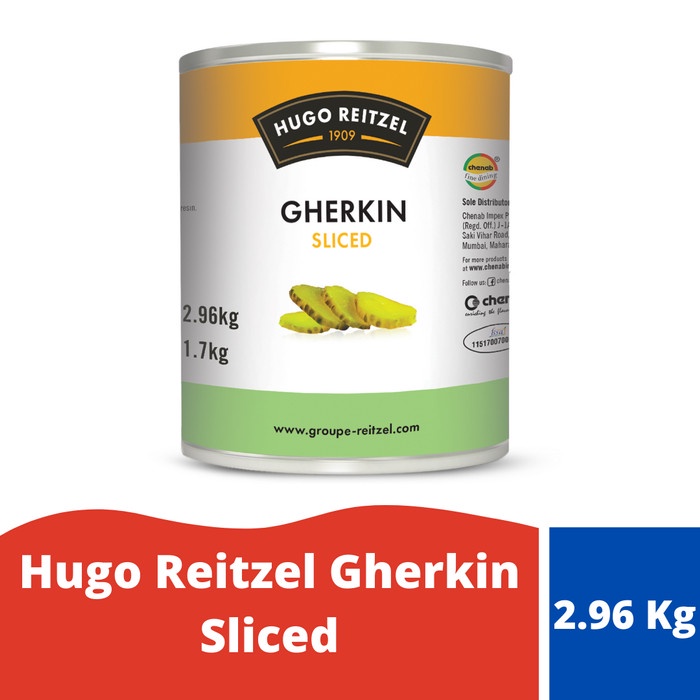 Jual NEW Hugo Reitzel Sliced Gherkin | Shopee Indonesia