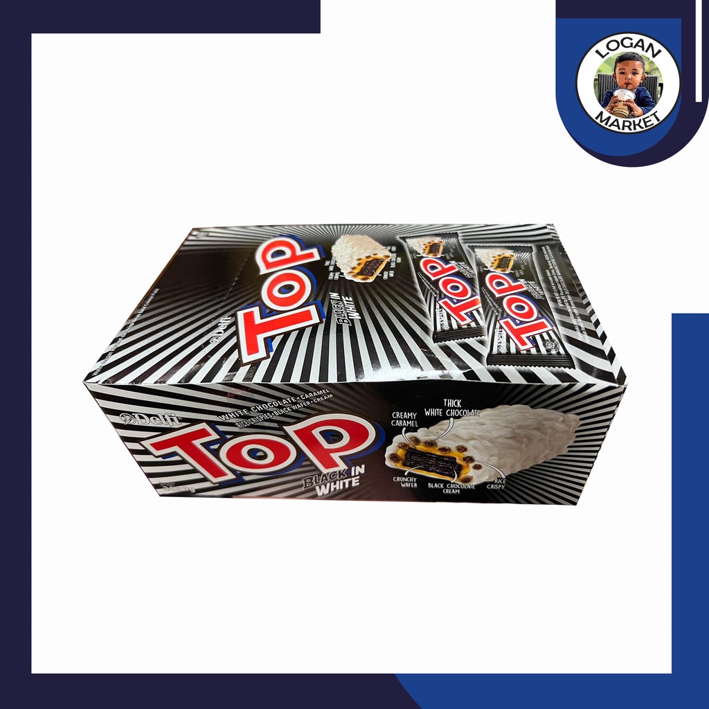Jual Delfi Top Wafer 1 Box Isi 24 Pcs Sachet 24Pcs Coklat | Shopee ...