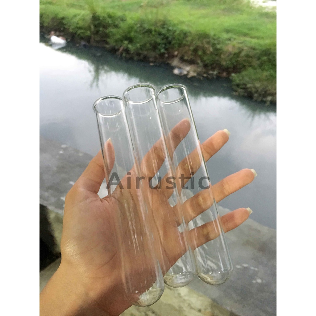 Jual Test tube glass vase hydroponic tabung reaksi 25 x 125mm aiRustic ...