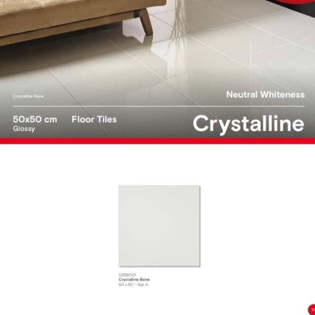 Jual ROMAN KERAMIK Crystalline Bone G559001 50x50 | Shopee Indonesia