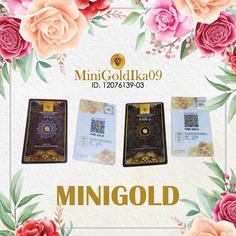 Jual MiniGold 0,05 Gram (Free Kotak) | Shopee Indonesia