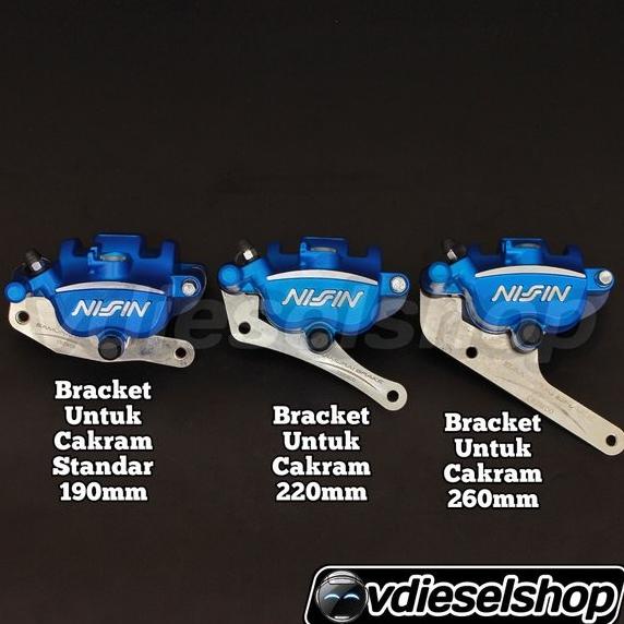 Jual SPAREPART MOTOR KALIPER NISSIN SAMURAI BRAKE 2 PISTON ORIGINAL PNP | Shopee Indonesia
