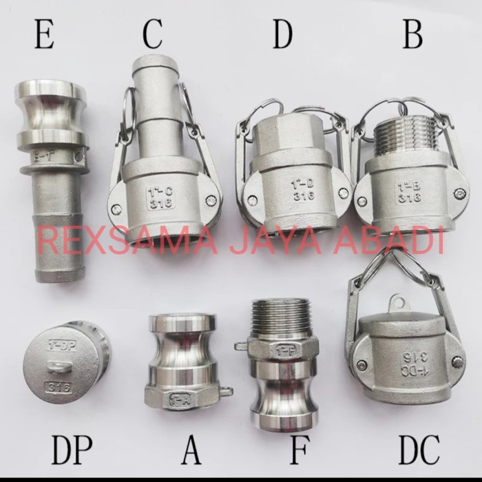 Jual Camlock 1 Inch / 100 Aluminium | Shopee Indonesia