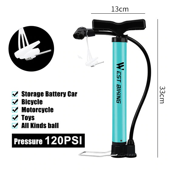 Jual West Biking Pompa Angin Ban Sepeda Bola Multifunction Air Pump 120 ...