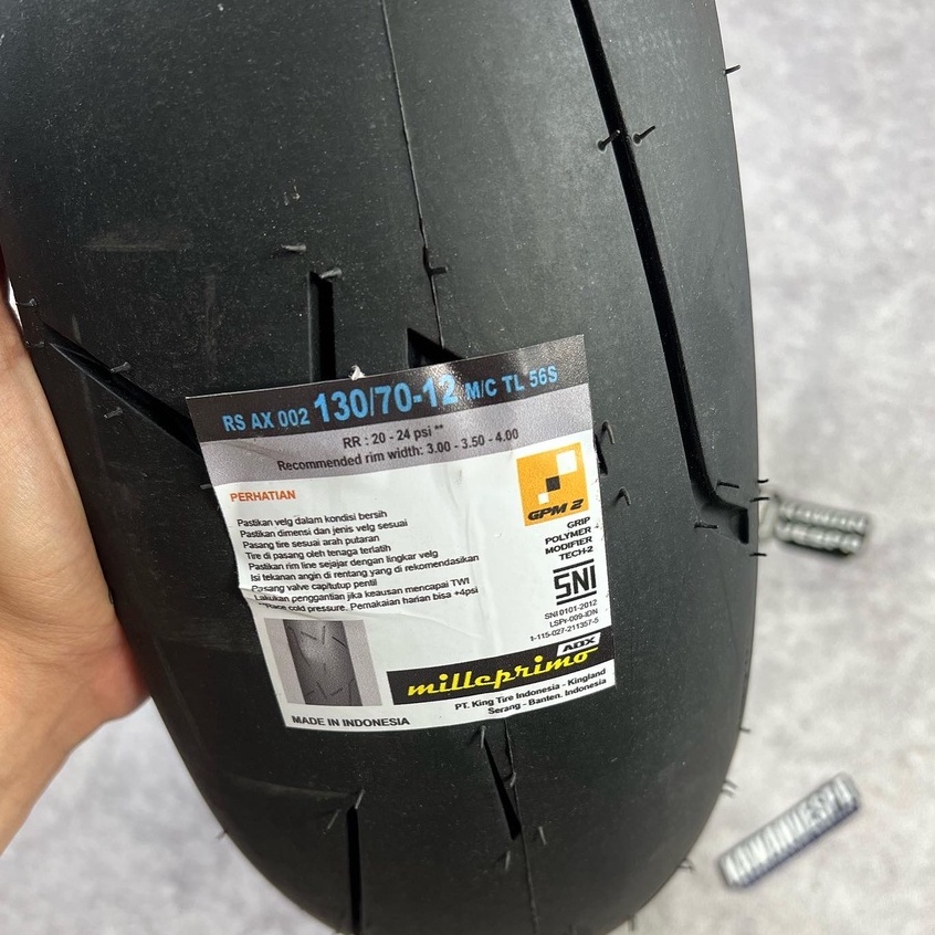 Jual Ban ADX Milleprimo 130/70 - 12 vespa sprint prima GTS s125 LX ...