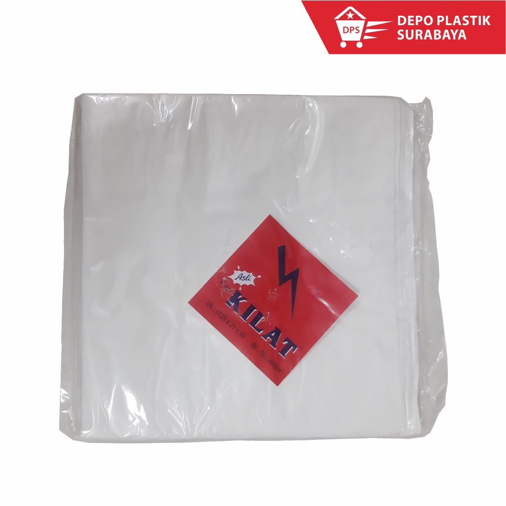 Jual Kresek Merk Kilat uk 21 Putih / Kresek Makanan / Kresek Bubur ...