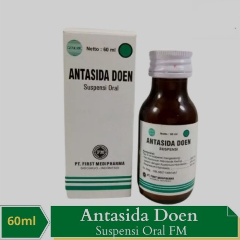 Jual Antasida Sirup 60 Ml (FM) | Shopee Indonesia