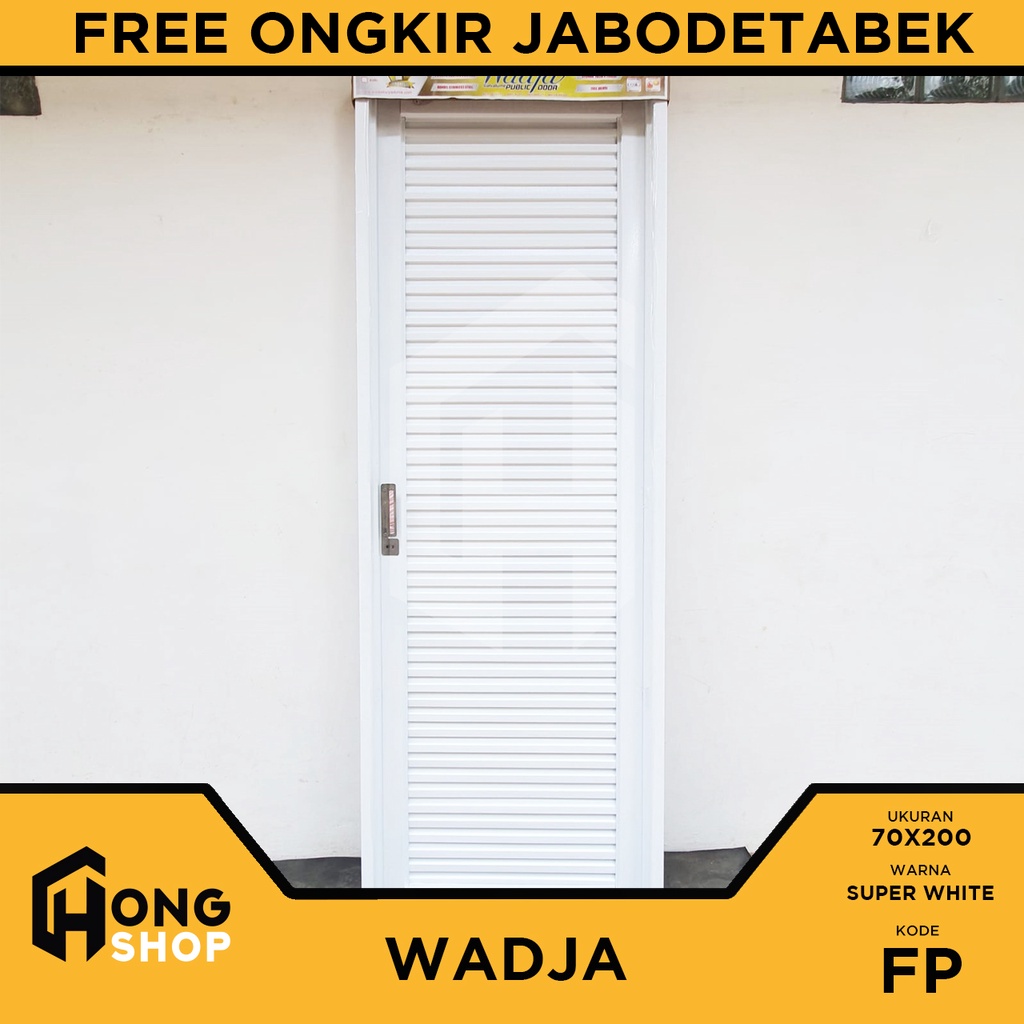 Jual Pintu Kamar Mandi Galvalume WADJA Public Door 70x200 Full Panel ...