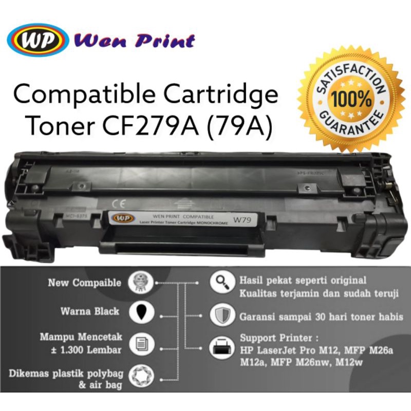 Jual Toner Catridge Compatible CF279 (79A) | Shopee Indonesia