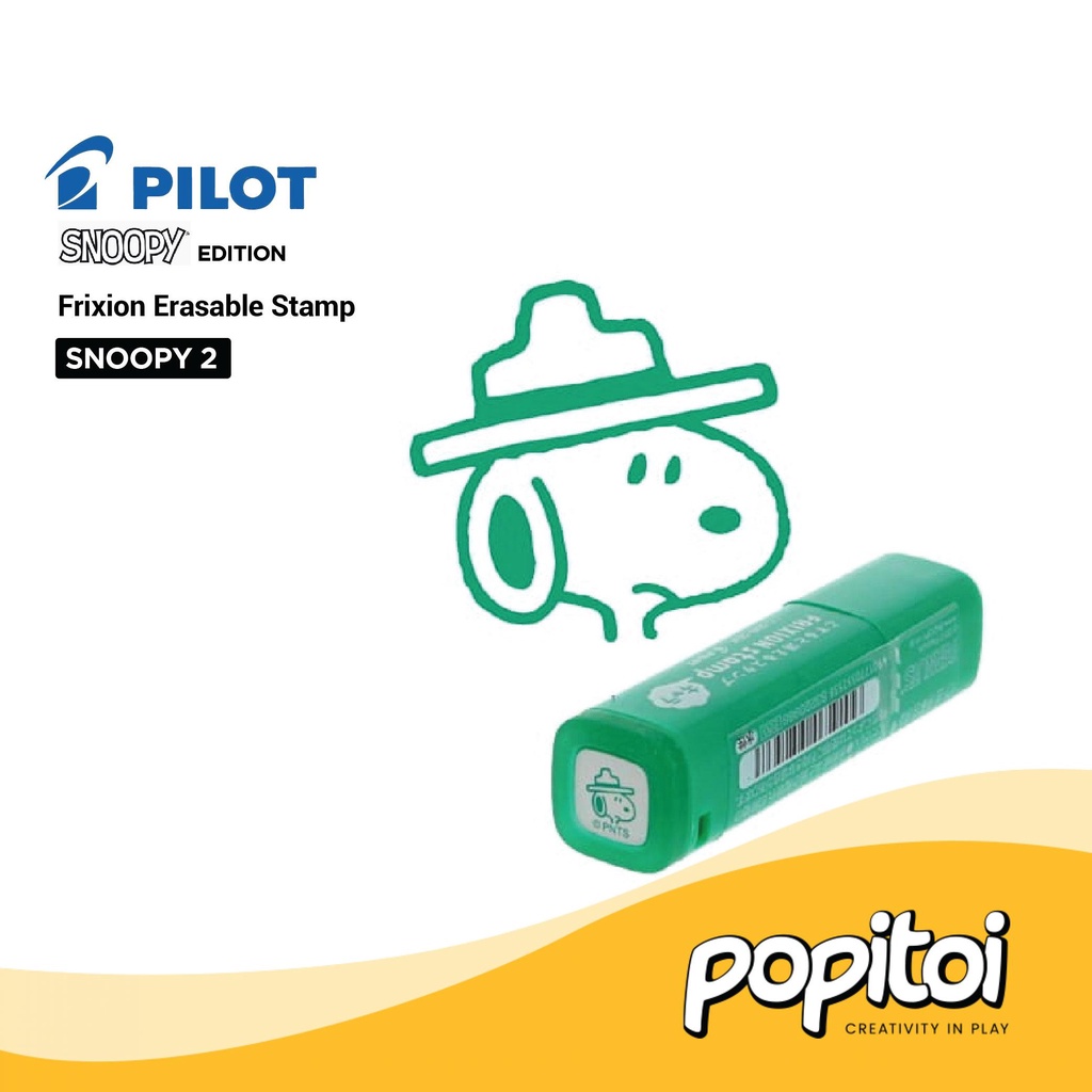 Jual Pilot Frixion Erasable Stamp SPF-12 Peanuts Snoopy Series | Shopee ...